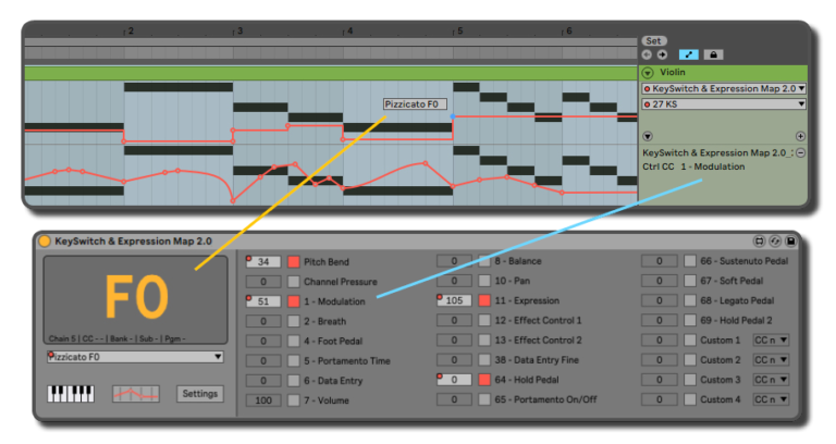 KeySwitch & Expression Map for Ableton Live | swub