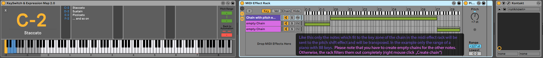 KeySwitch & Expression Map for Ableton Live | swub