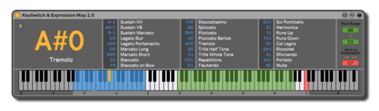 KeySwitch & Expression Map for Ableton Live | swub
