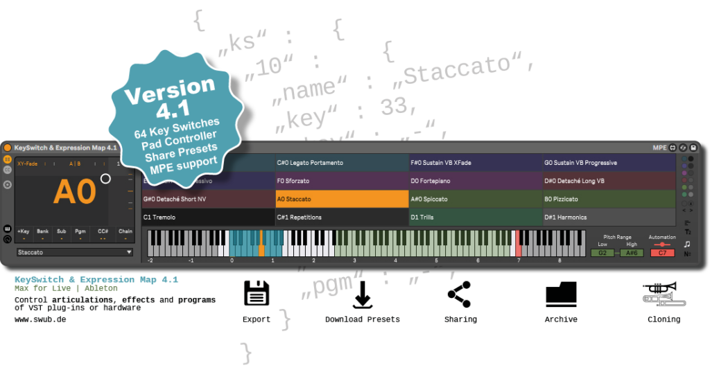 KeySwitch & Expression Map 4.1 – Update | swub